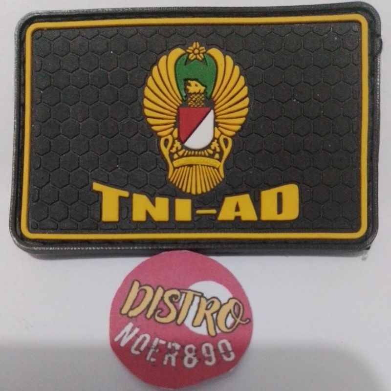 Jual Logo patch rubber TNI AD raider kopassus distro noer890 | Shopee ...