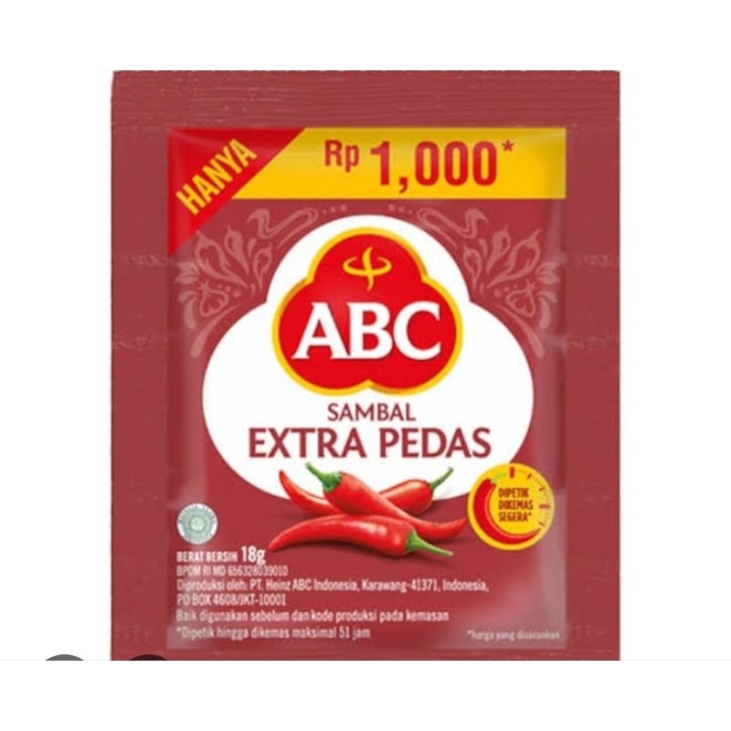 Jual saos abc sachet 1 pcs | Shopee Indonesia