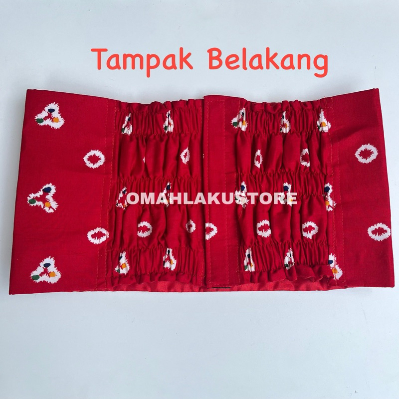 Jual Angkin Jumputan Instan Model Karet Belakang / Kemben Perekat ...