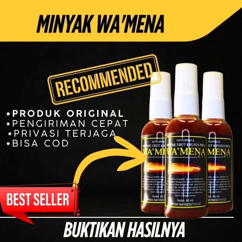 Jual Minyak Pembesar Wa'mena Tiga Jari 100% Original Herbal Kuat Tahan Lama Lelaki Permanen ...