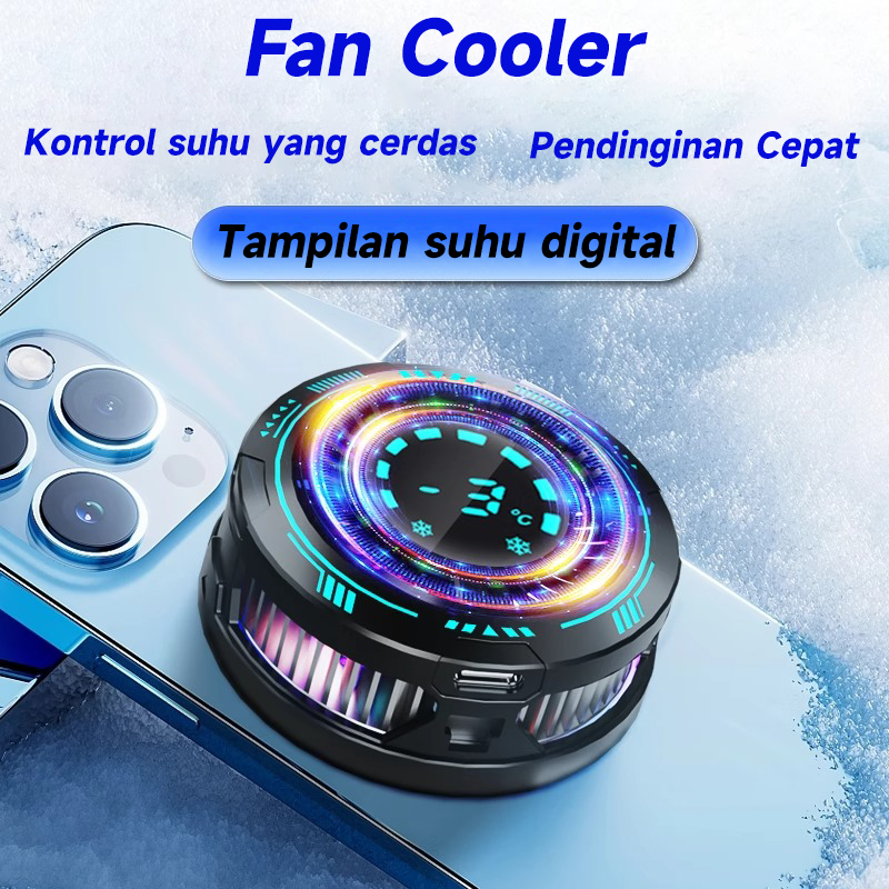 Jual fan cooler hp Cooling Fan Fan Cooler Kipas Pendingin HP Magnetic ...