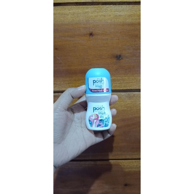Jual posh deodorant hijab chic 50 ml refreshing cool | Shopee Indonesia