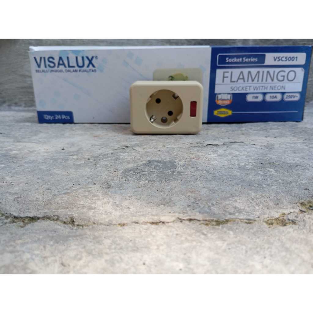 Jual Stop Kontak Terminal Colokan 1L/2L/3L/4L/5L Merk Visalux- Termurah ...