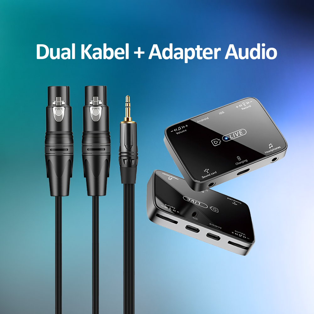 Jual Hi-Net&Bonkyo Live Streaming Dock Audio Live Stream Converter 2 in ...