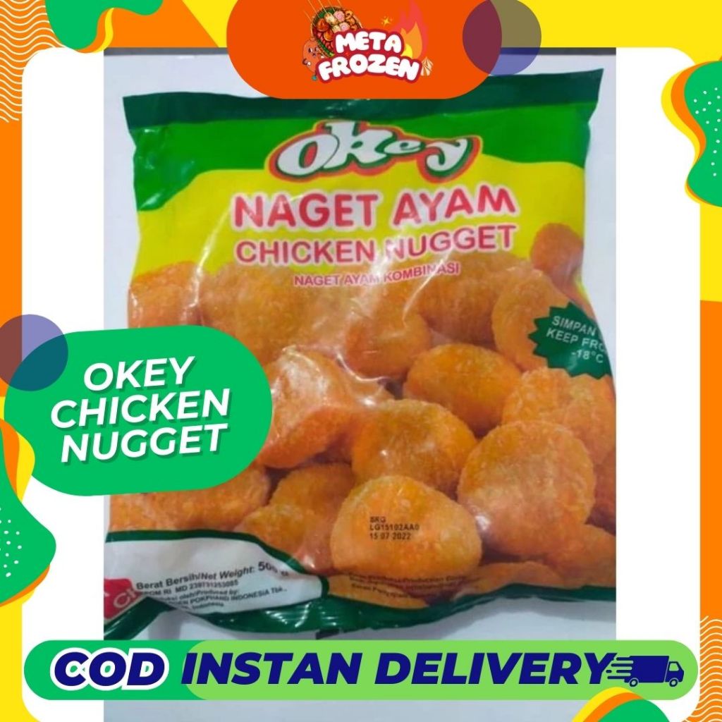 Jual Nugget Okey 500 Gram – Gurih Renyahnya Bikin Ketagihan! | Shopee ...