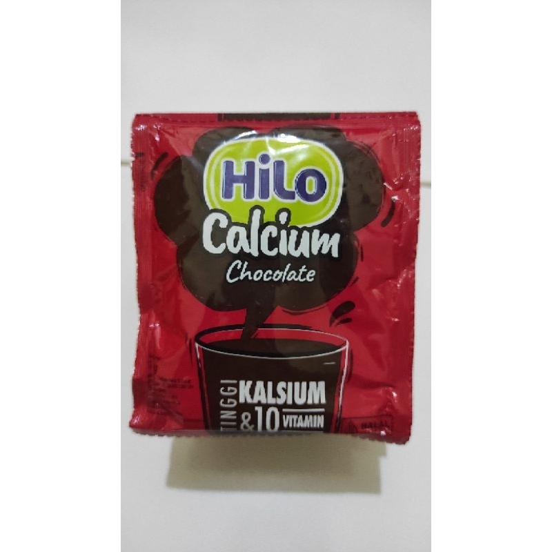 Jual HILO CALCIUM CHOCOLATE sachet, 1 renteng isi 10 pcs | Shopee Indonesia