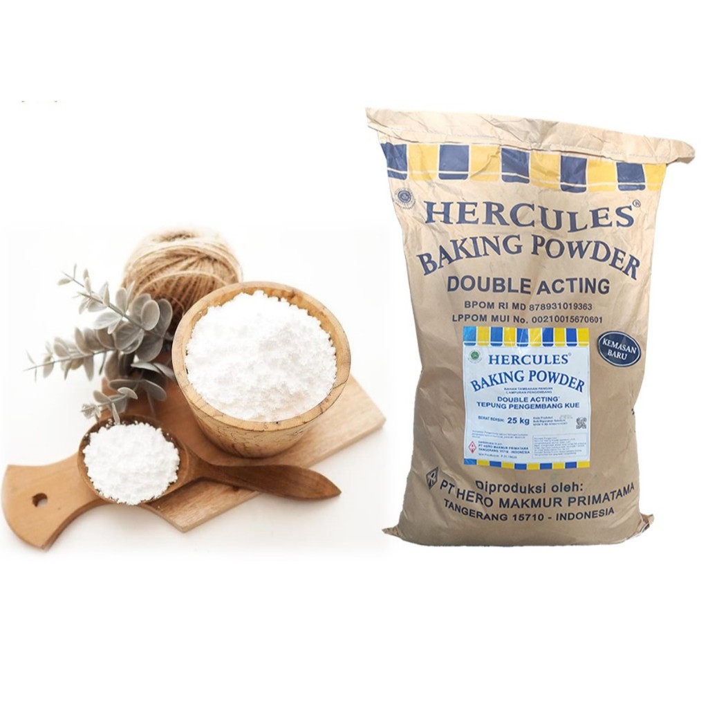 Jual HERCULES BAKING POWDER 100 GR - 250 GR (REPACK) | Shopee Indonesia