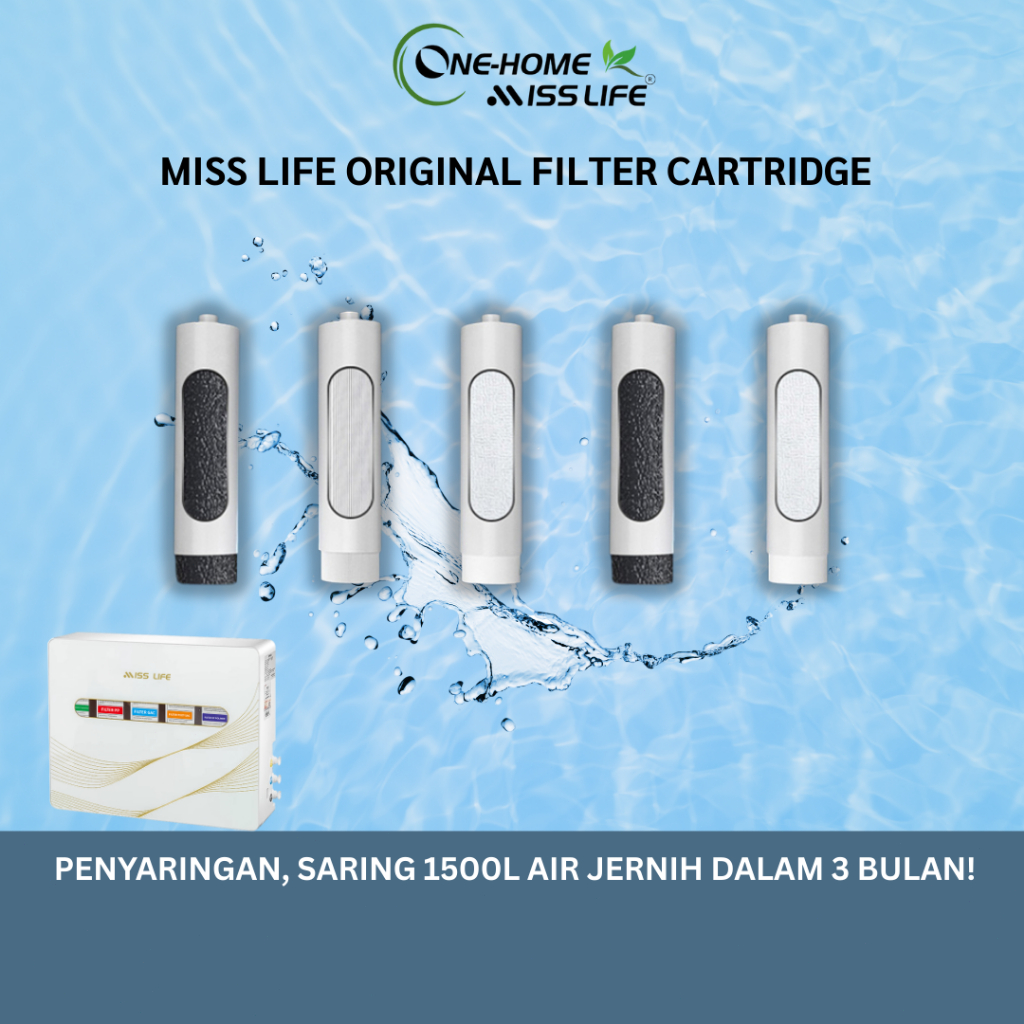Jual Miss Life Refil Filter Ultrafiltrasi Air Alat Penyaring Air Rumah ...