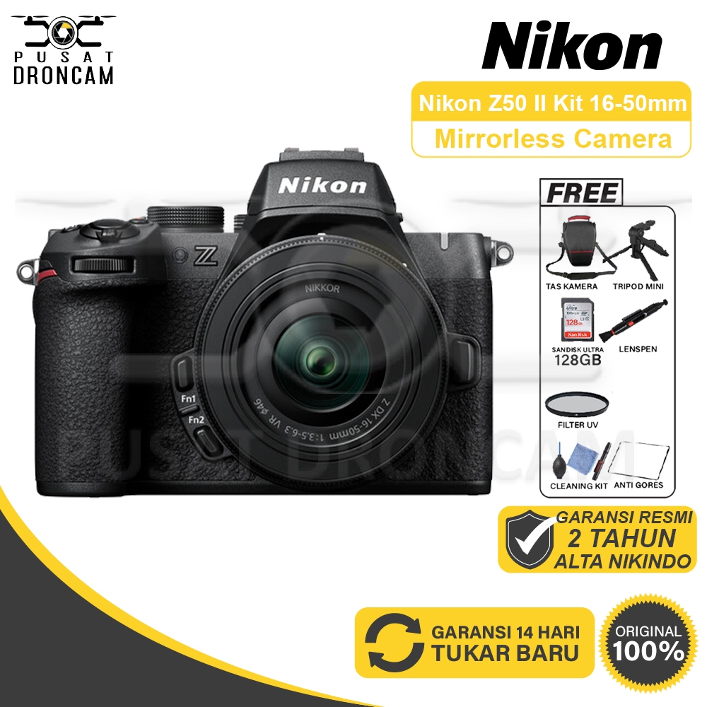 Jual Nikon Z50 II Kit 16-50mm f3.5-6.3 Mirrorless Camera Nikon Z50 Mark ...