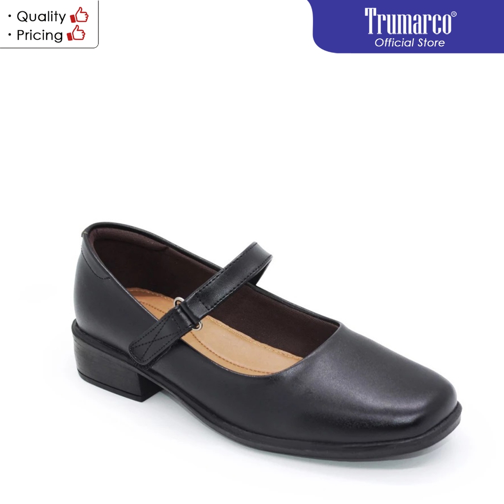 Jual TRUMARCO Sepatu Sekolah Paskibraka Hitam TEM 302 Hitam | Shopee ...