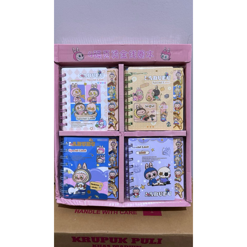 Jual BUKU CATATAN BUKU NOTES NOTEBOOK KARAKTER LUCU LABUBU | Shopee ...