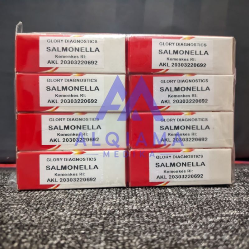 Jual Reagen Widal Salmonella Typhi 1 set 8 Vial Glory | Shopee Indonesia
