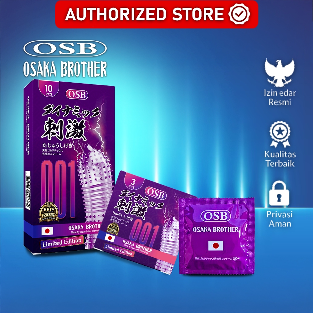 Jual Kondom Osb Osaka Brother 001 Gerigi Pipa Xtreme - Varian Terlengkap | Shopee Indonesia