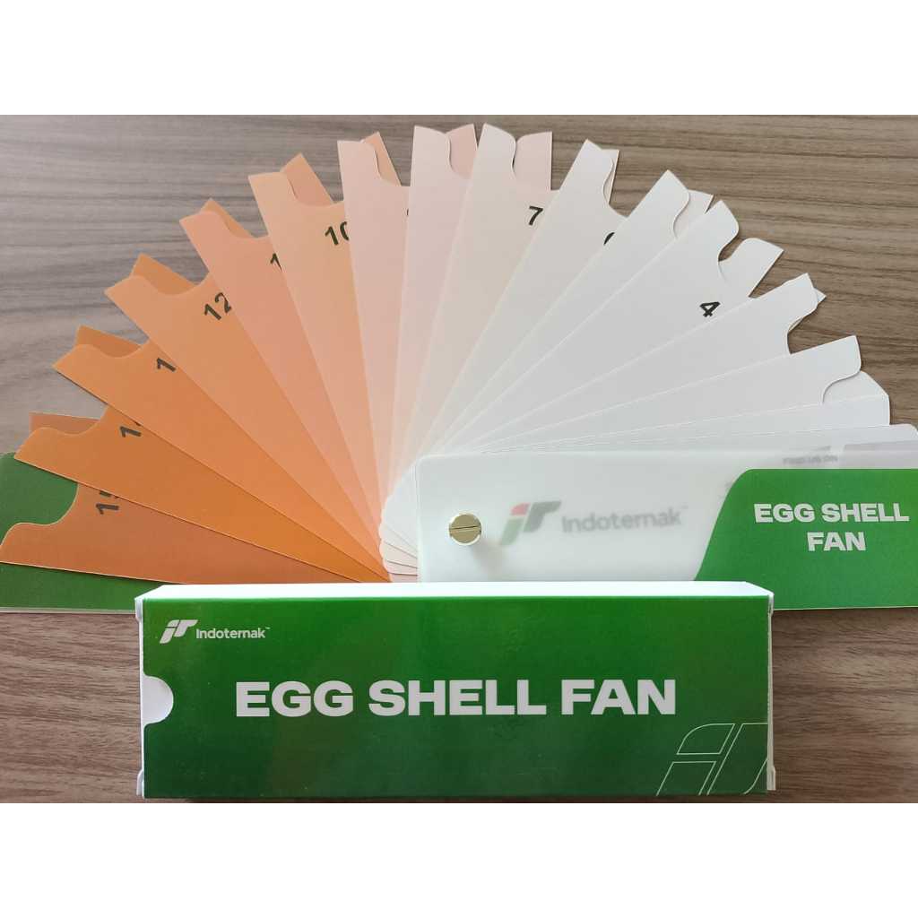 Jual EGG SHELL FAN EGG YOLK FAN-KIPAS WARNA SEBAGAI PENGUKUR KUALITAS ...