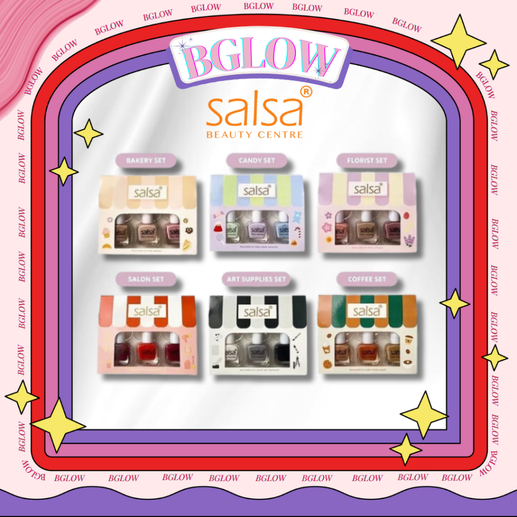 Jual SALSA Peel Polish Kutek Peel off HALAL Paket isi 3 | KUTEK SET ...
