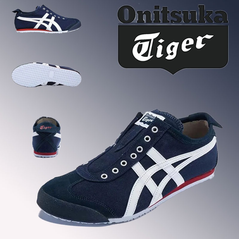 Jual Onitsuka Tiger MEXICO 66 sepatu kasual biru yang nyaman dan ...