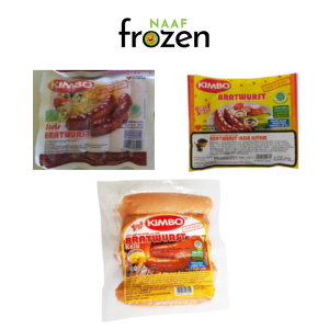 Jual ☀NAAF Frozen Mart☀ KIMBO Mini Bratwurst10 sosis sapi 500 gr ...