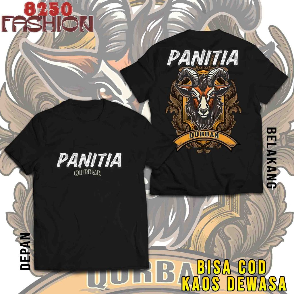 Jual KAOS DEWASA PANITIA QURBAN SAPI KAMBING KAOS EDISI IDUL ADHA KAOS ...