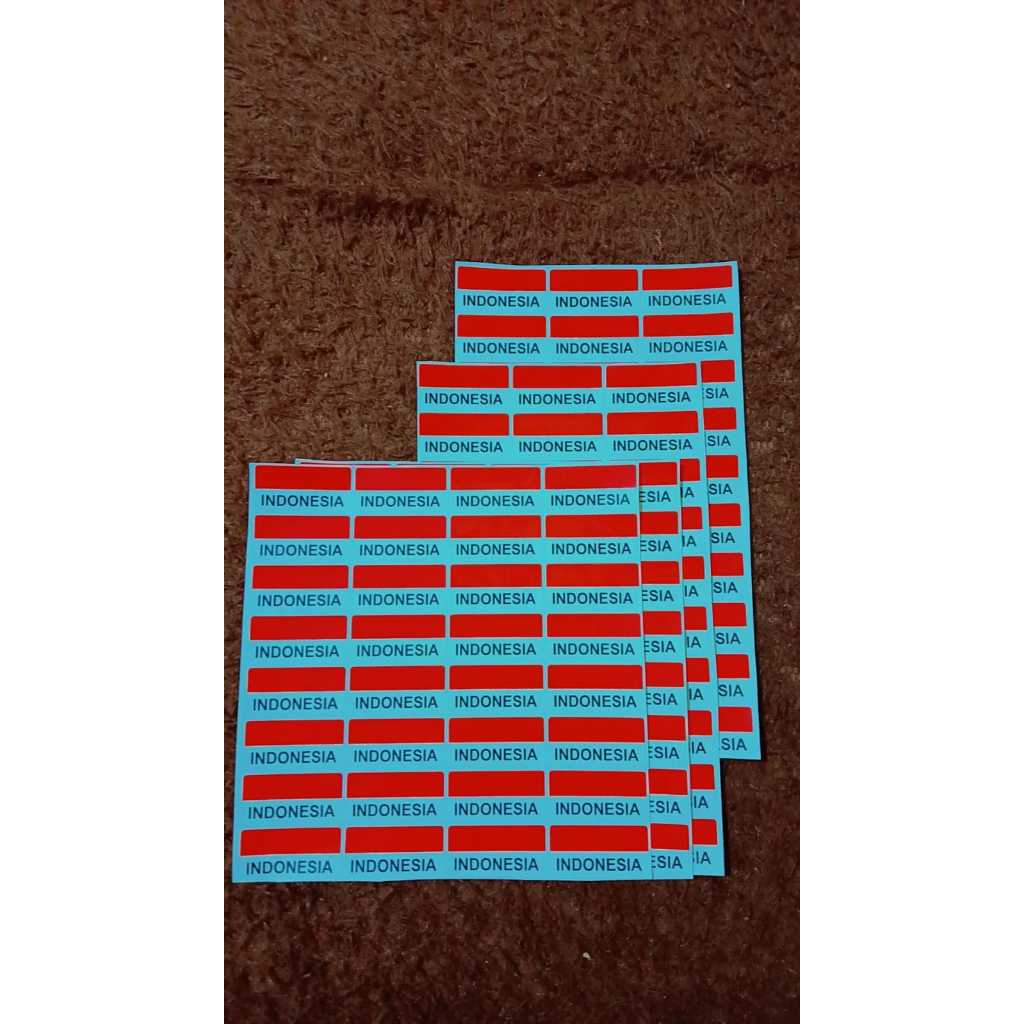 Jual STIKER I LOVE INDONESIA | STIKER FESTIVAL 17 AGUSTUSAN | STICKER ...