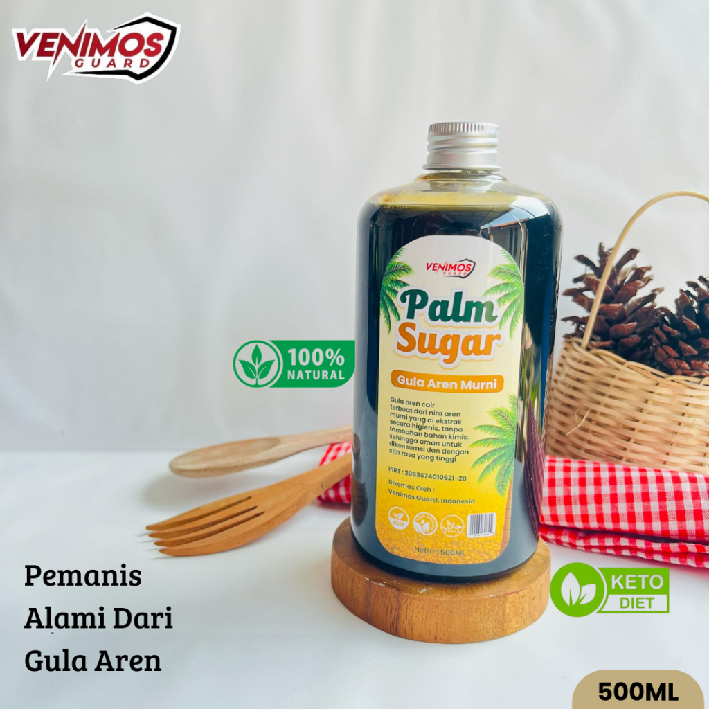 Jual VENIMOS Liquid Palm Sugar / Gula Aren Cair Premium 500ml / Gula ...