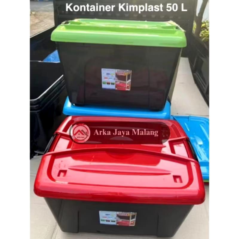 Jual AJM Kontainer Box 50 Liter Kimplast | Shopee Indonesia
