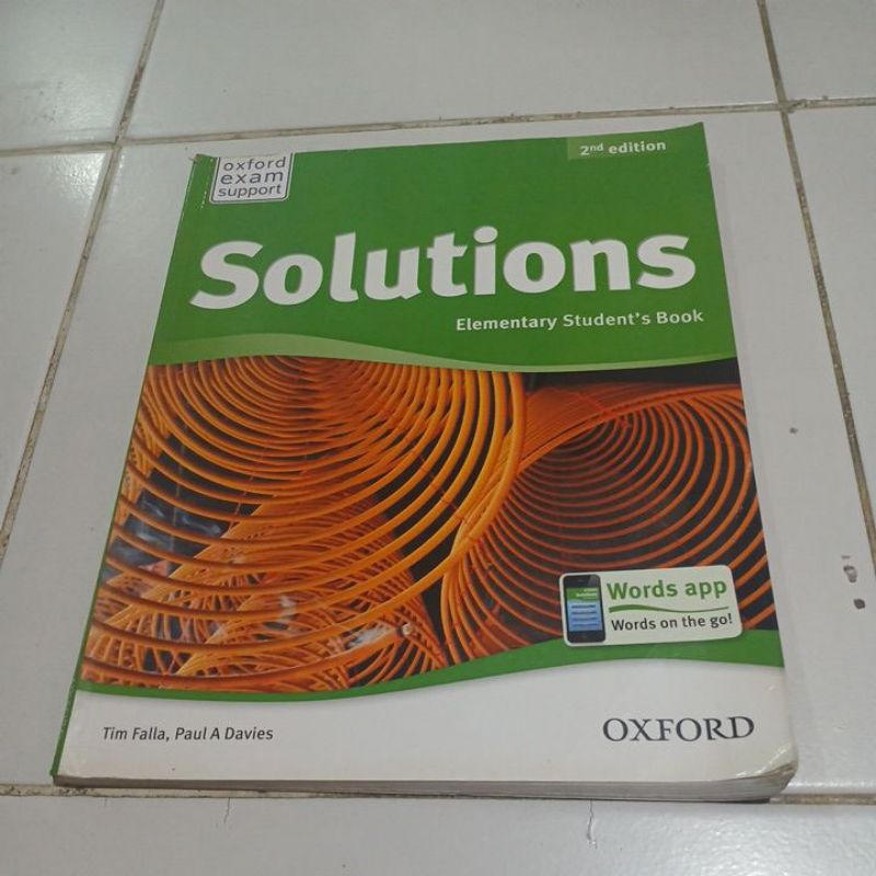 Jual SOLUTION ELEMENTARY STUDENTS BOOK 2ND EDITION | Shopee Indonesia