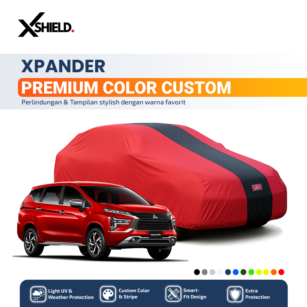 Jual XSHIELD Body Cover XPANDER Premium Waterproof Semi Outdoor Sarung ...
