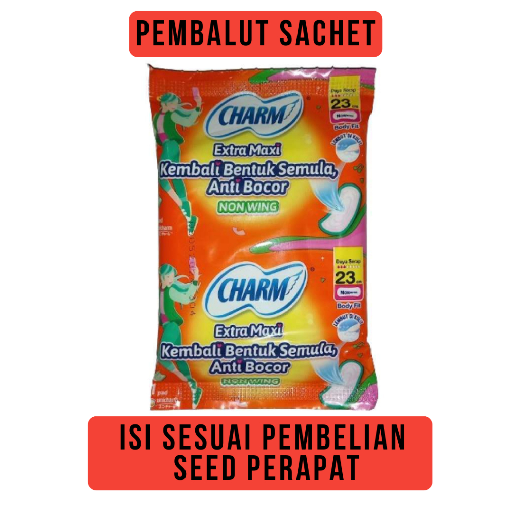 Jual isi Sesuai Pembelian Seed Perapat Pembalut Wanita Sachet isi 1 pad ...