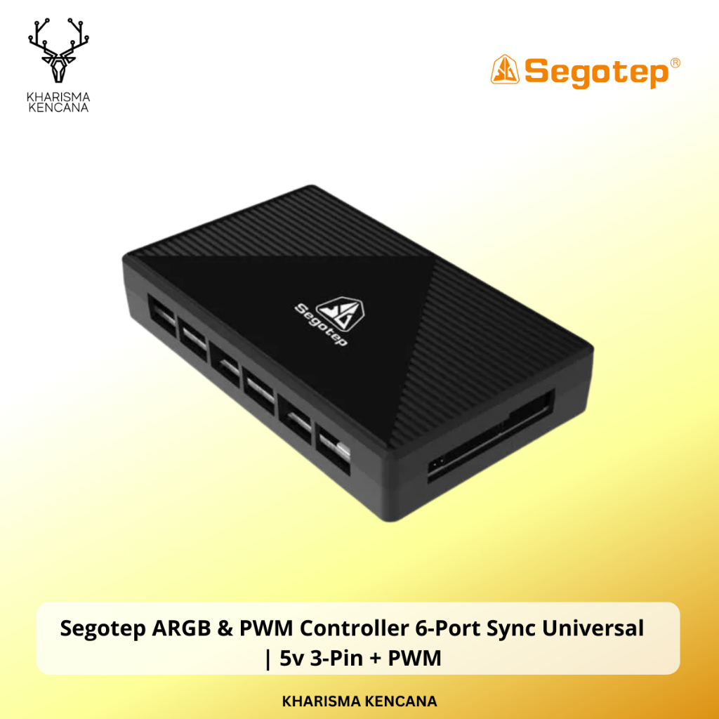 Jual SEGOTEP ARGB & PWM Controller (6port 5v3PIN+PWM) | Shopee Indonesia
