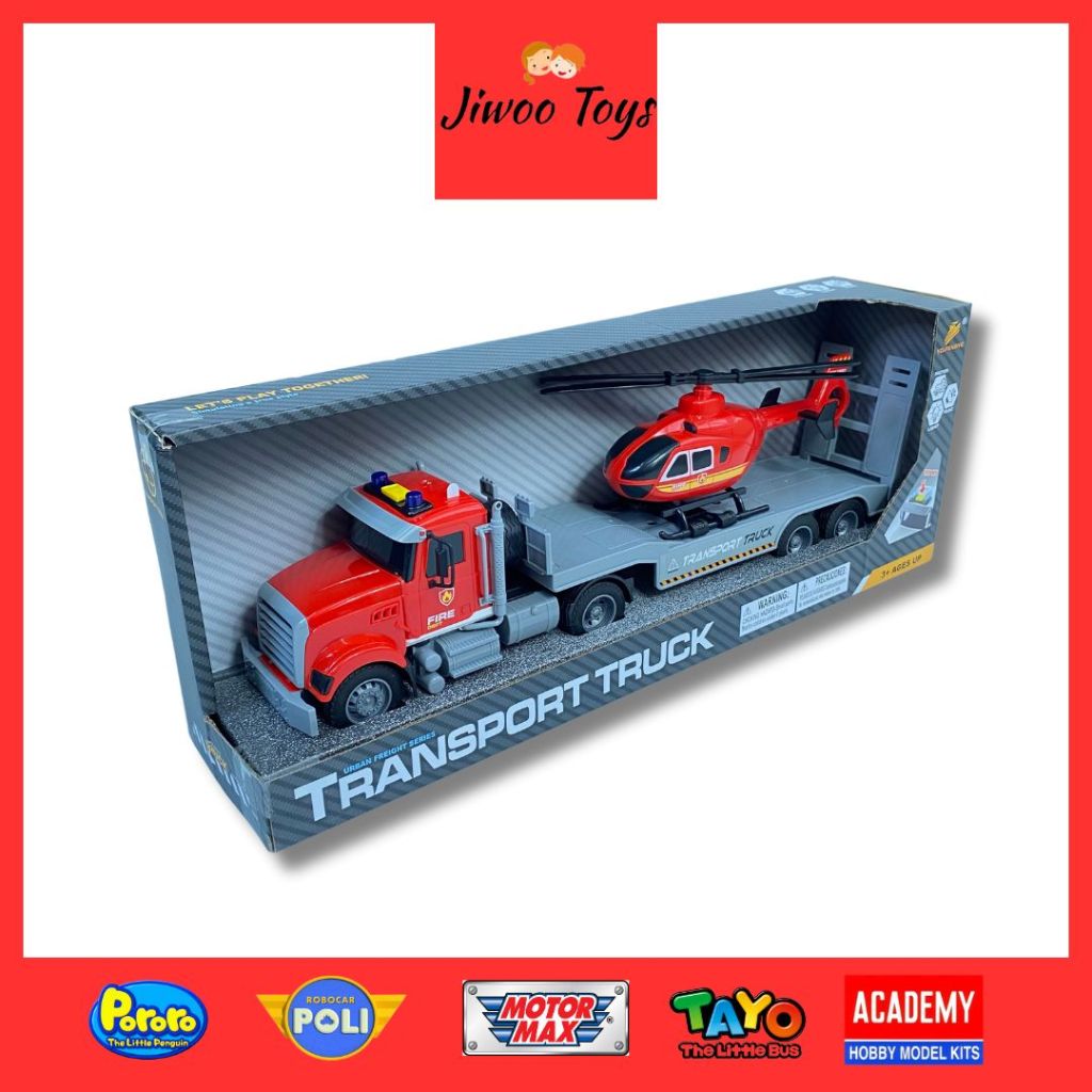 Jual Mainan Anak Truk Container Helikopter HW25009506 | Shopee Indonesia
