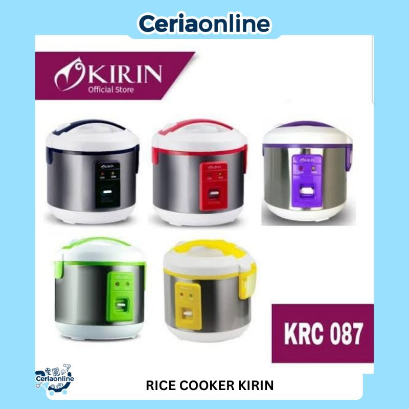 Jual Magic Com / Rice Cooker KIRIN KRC-087 Kapasitas 1 Liter | Shopee Indonesia