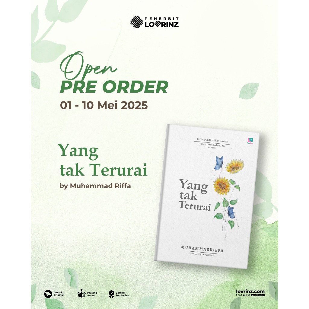 Jual Buku Original Yang Tak Terurai - Penerbit LovRinz | Shopee Indonesia
