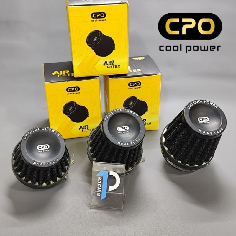 Jual Filter Karburator Filter Udara Karbu CPO Black Hitam Original CPO ...