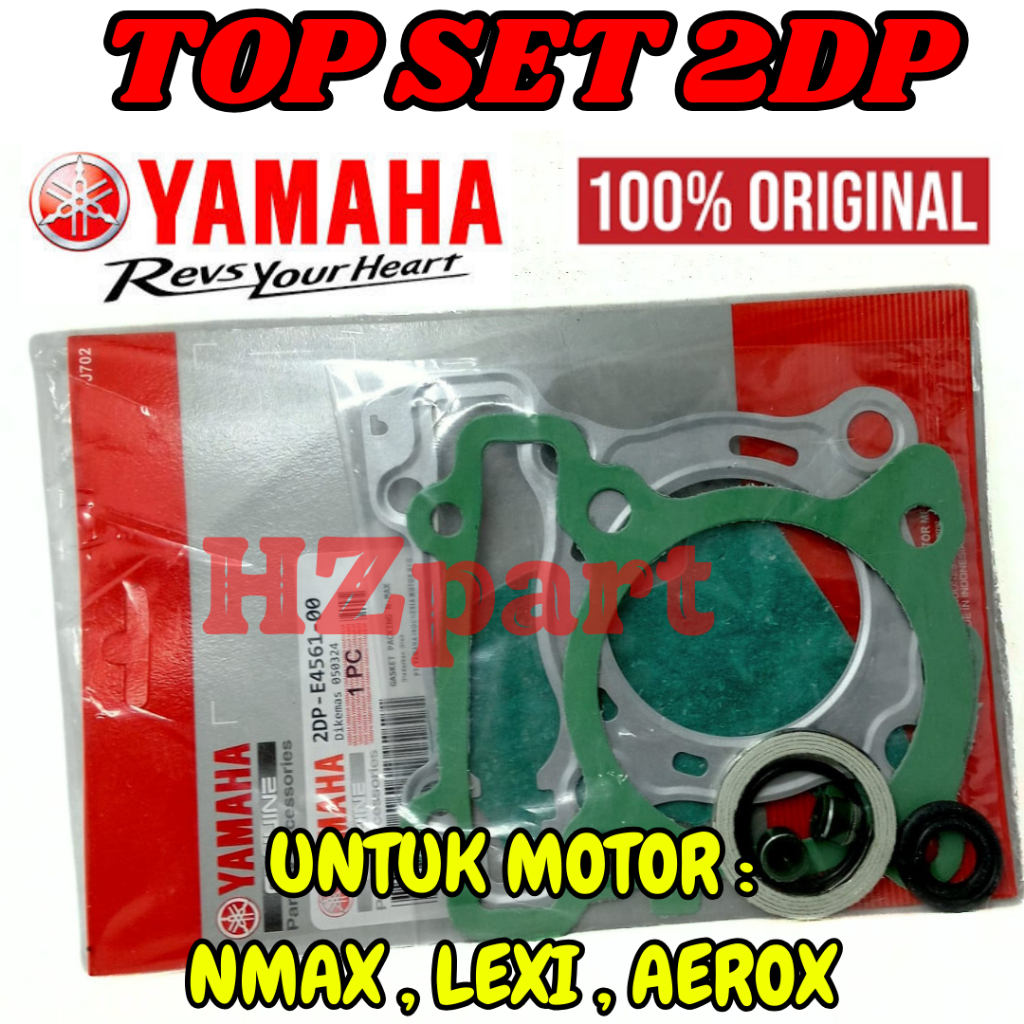 Jual ORIGINAL PAKING TOP SET KODE-2DP MOTOR YAMAHA NMAX/LEXI/AEROX ...