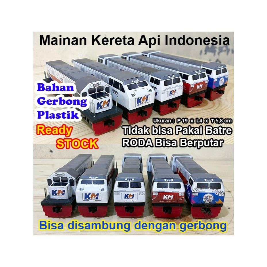 Jual Kereta Api Indonesia Lokomotif Gerbong Kereta Api murah bisa COD ...