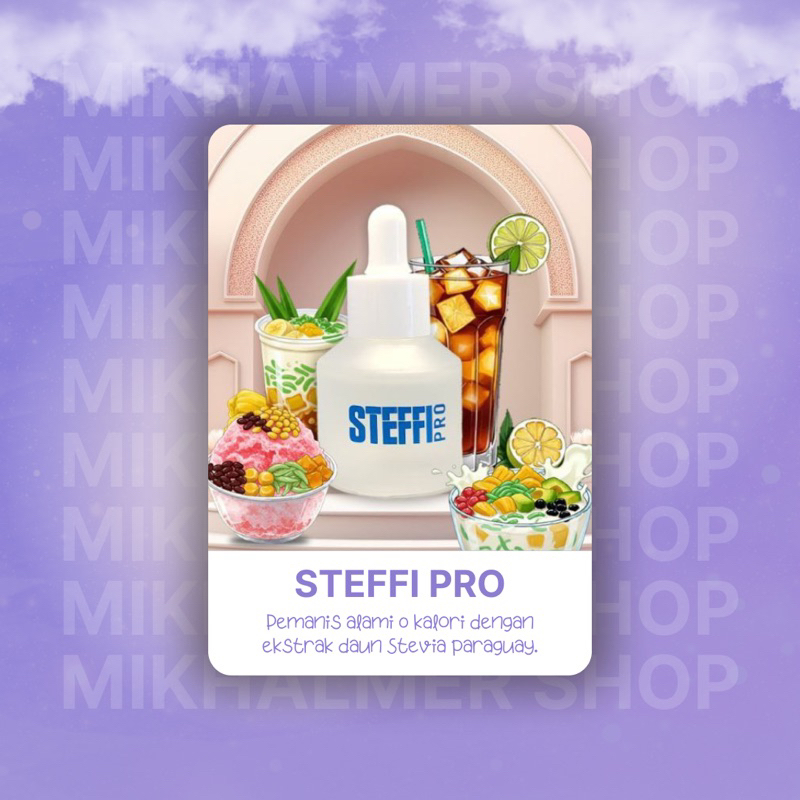 Jual STEFFI PRO PEMANIS SEHAT ALAMAI PENGGANTI GULA EKSTRAK DAUN STEVIA ...