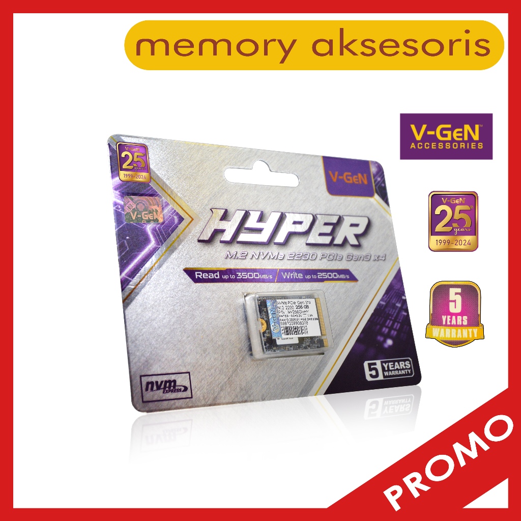 Jual SSD V-GeN Hyper M.2 NVMe 2230 V-GeN 256GB, 512GB, 1TB | Shopee ...