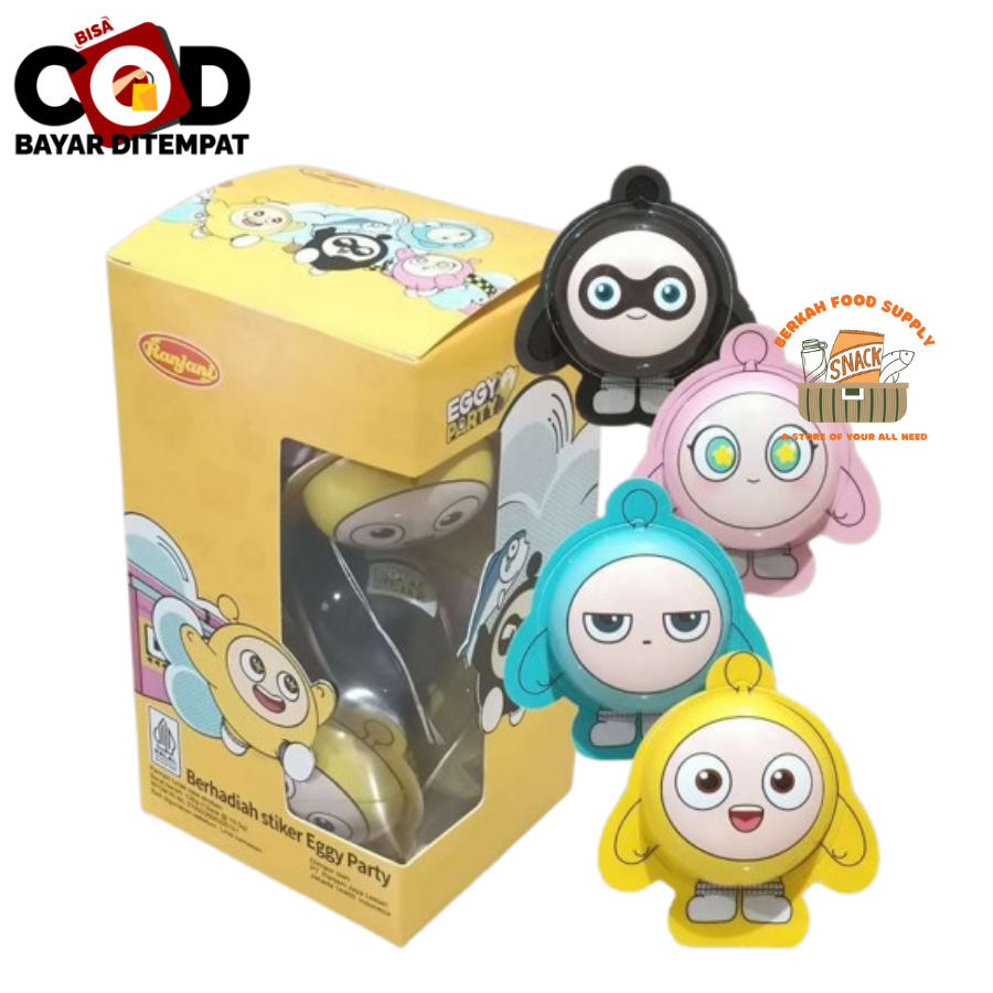 Jual [BERKAH]Ranjani Eggy Party Box lsi 12pcs Permen Lunak Rasa ...
