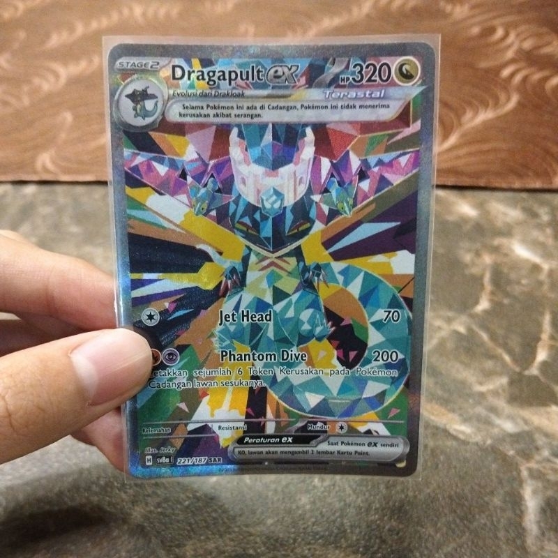 Jual Dragapult EX SAR Festival Terastal Kartu Pokemon TCG | Shopee ...