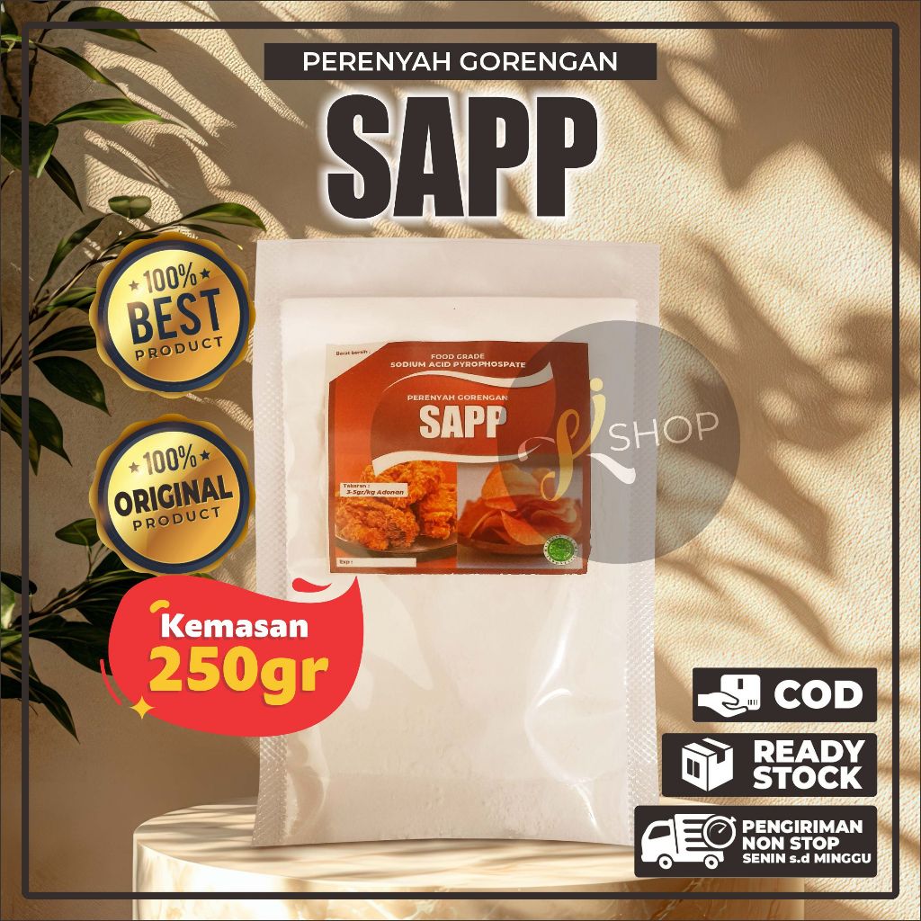 Jual 250gr SAPP Food Grade / Perenyah & Pengkriuk Ayam Goreng, Gorengan ...