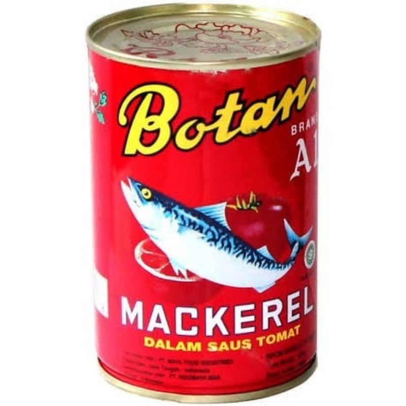 Jual Ikan Sarden Botan Mackerel A1 / Ikan Sarden Botan 425 gr | Shopee ...