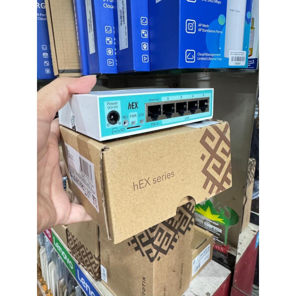 Jual Mikrotik RouterBoard RB-750-GR3 RB750GR3 RB 750 GR3 5 Port Gigabit ...