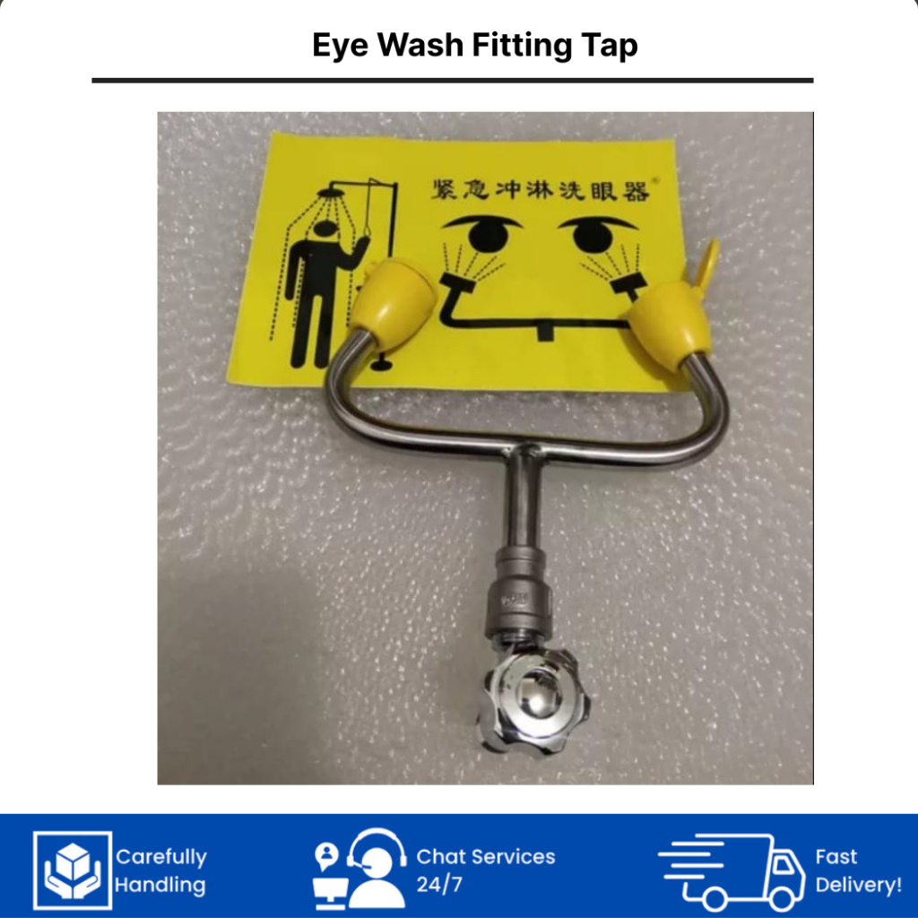 Jual Kran Pencuci Mata Eye Wash Fitting Tap Eye Wash Water Tap | Shopee ...