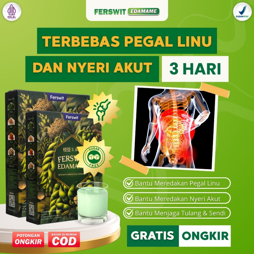 Jual Ferswit Susu Bubuk Edamame Jepang Murni Untuk Masalah Tulang ...