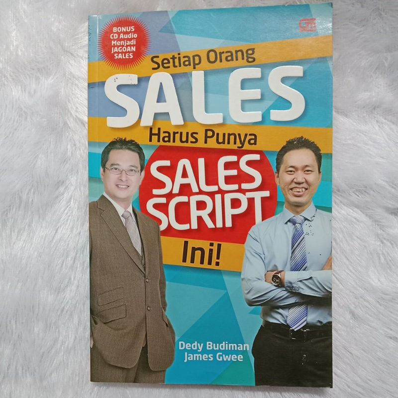 Jual Buku setiap orang sales harus punya sales script ini | Shopee ...
