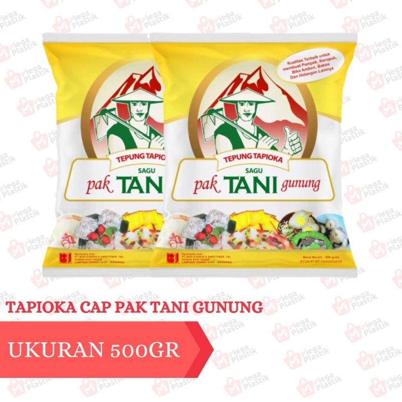 Jual TAPIOKA CAP PAK TANI GUNUNG 500GR | Shopee Indonesia