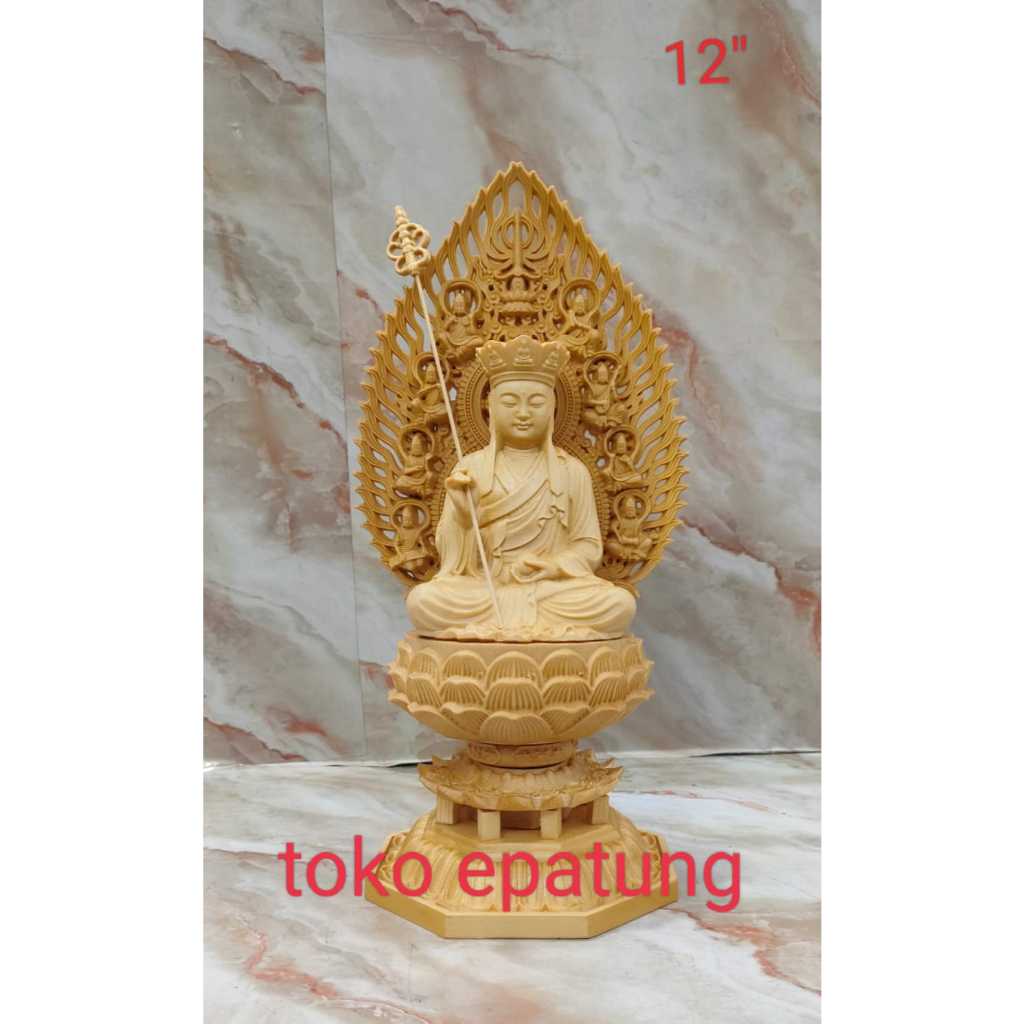Jual patung ti cang wang / te ciong ong - kayu - 12 inch | Shopee Indonesia