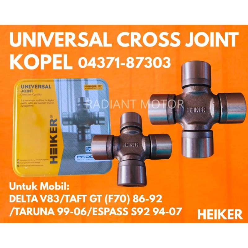 Jual Universal Cross Joint Kopel HEIKER – Delta V83 / Taft GT / Taruna ...