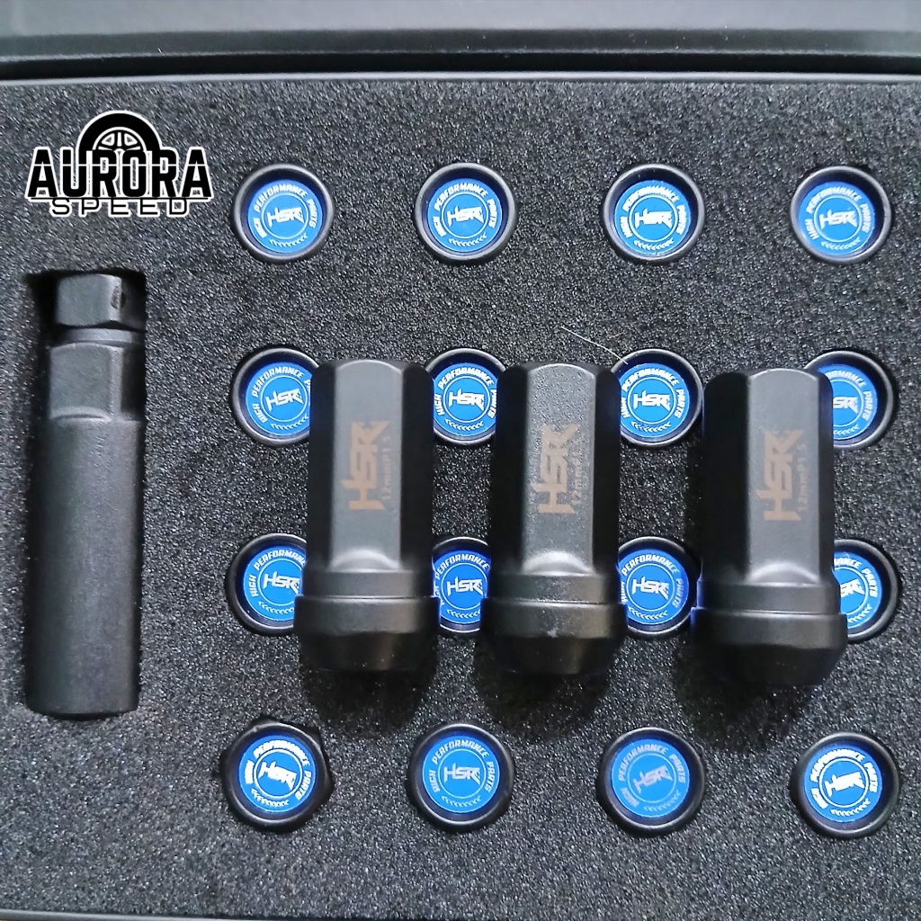 Jual Mur / Baut racing variasi HSR MAITARA Forged Racing Nut ukuran 1,5 ...