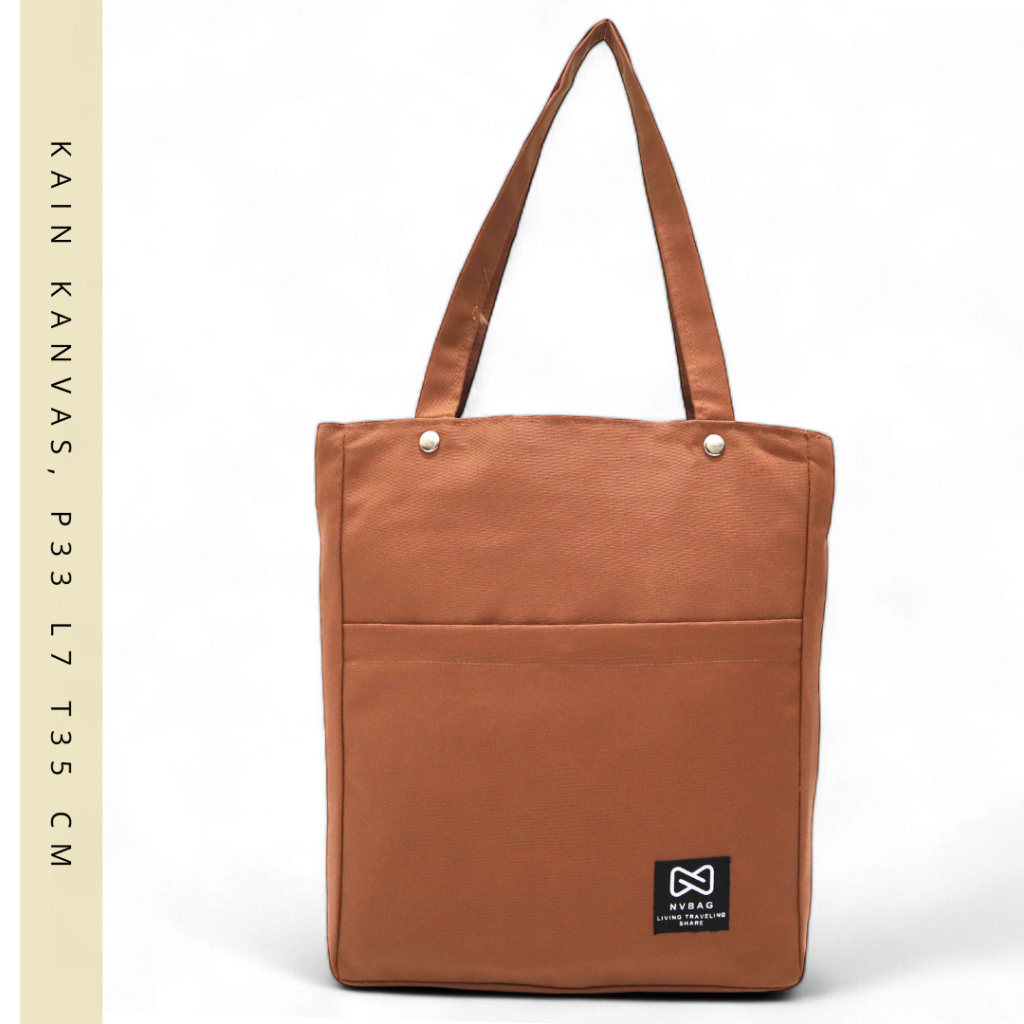 Jual READY TAS TOTE BAG KANVAS GONI TERLENGKAP TAS WANITA NEVSET ...